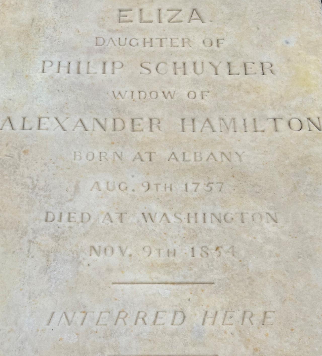 Elizabeth Schuyler Hamilton: Almost a Century of Service | Trinity Church