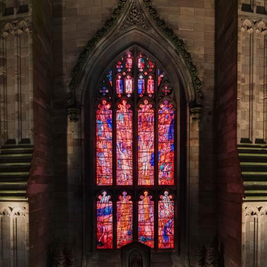 Watch Trinity's New Window on Broadway: A Parable in Stained Glass ...