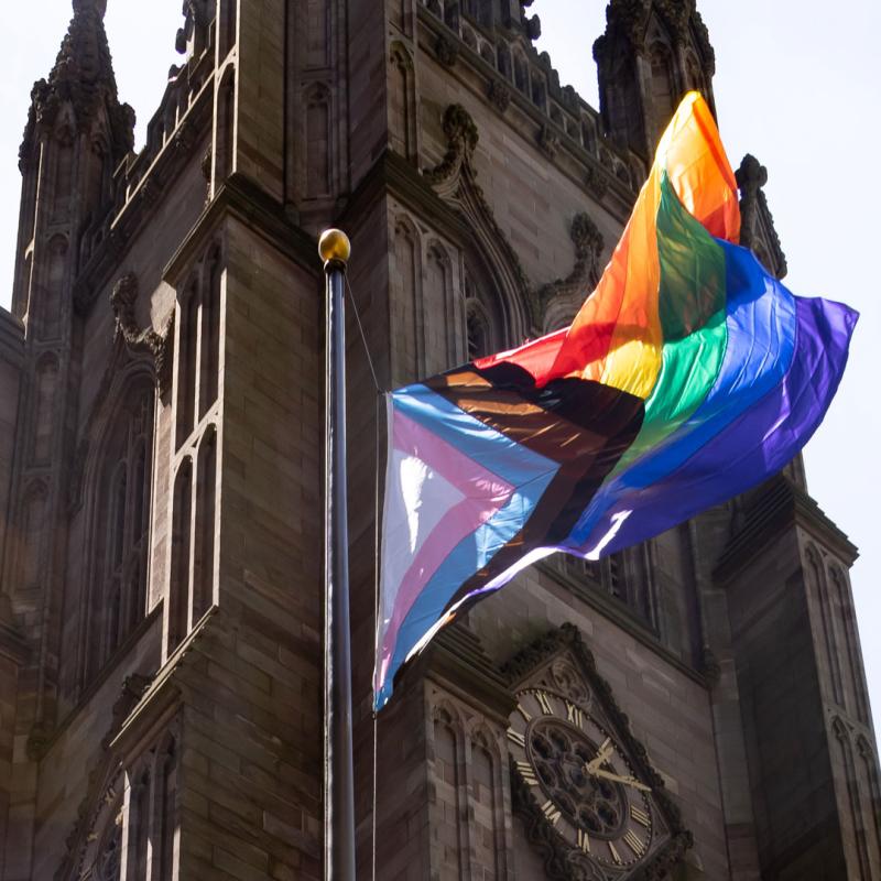 Raising of the Pride Flag | Trinity Church